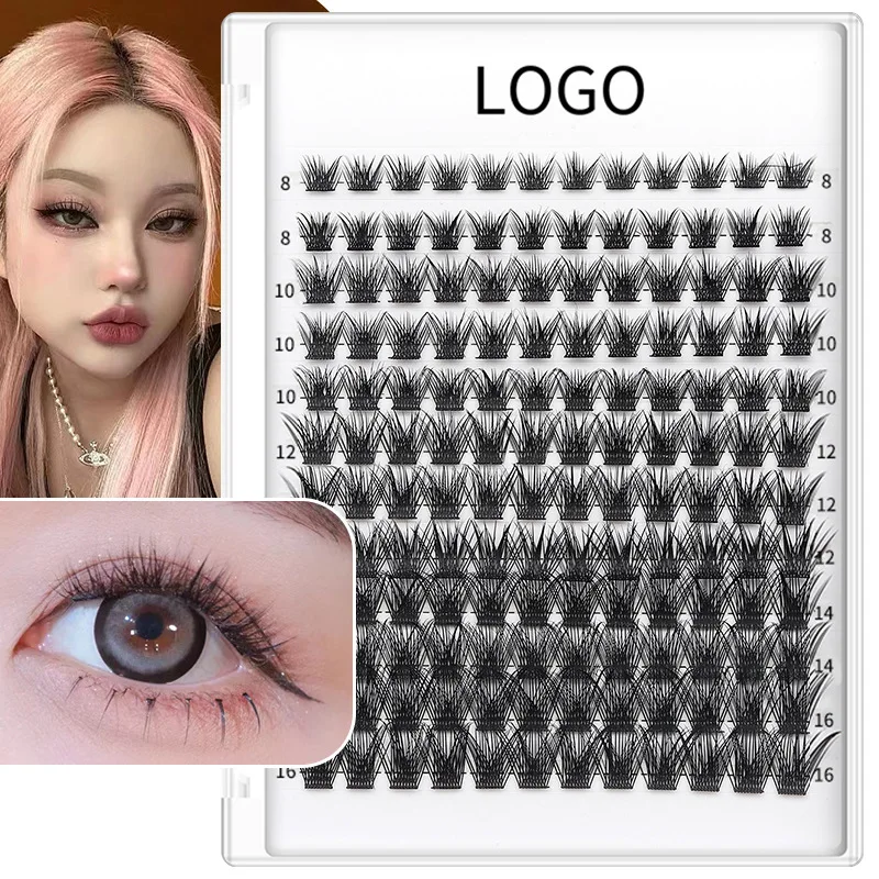 10-Day DIY Eyelash Extensions Kit Box Handmade with Vegan Synthetic ...