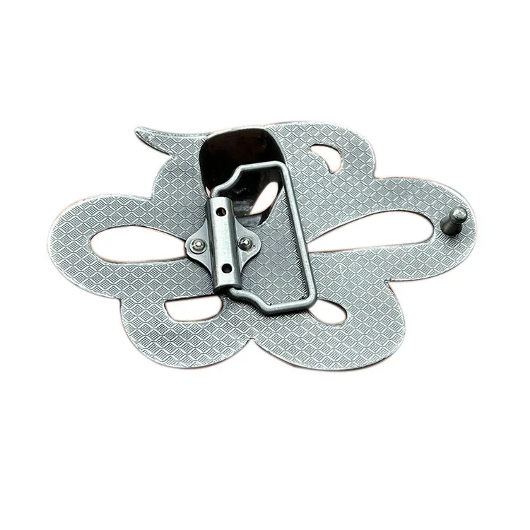 Vintage Metal Animal Snake Belt Buckle for Men Western Denim Belt Buckle