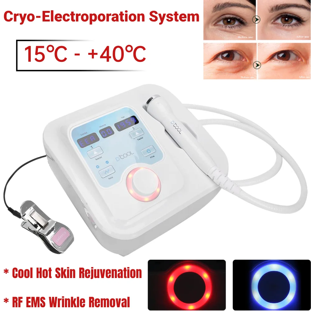 Hot Sale Hot And Cold Hammer Ems Dcool Facial Machine Skin Cooling And ...