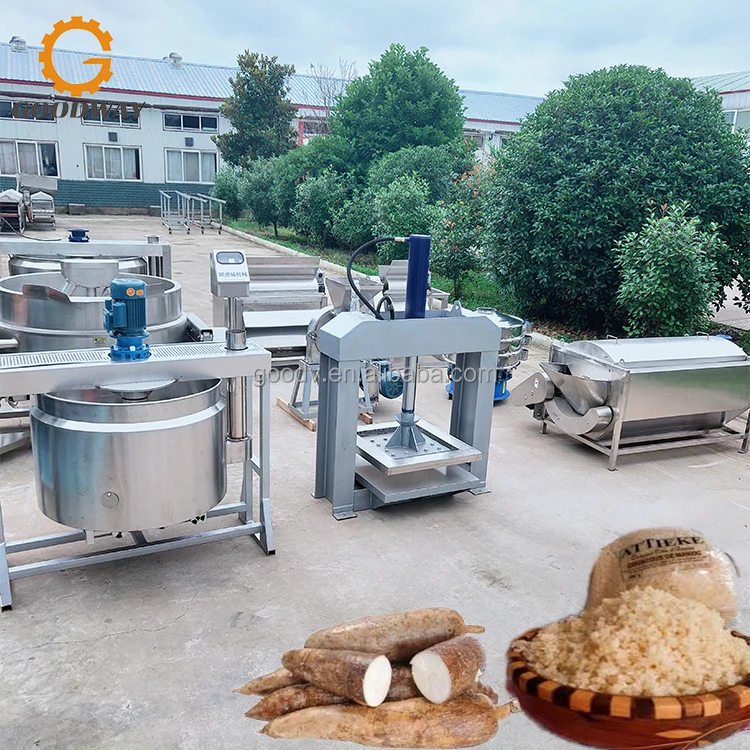 Cassava Machine Cassava Attieke Production Line Couscous Making Machine ...
