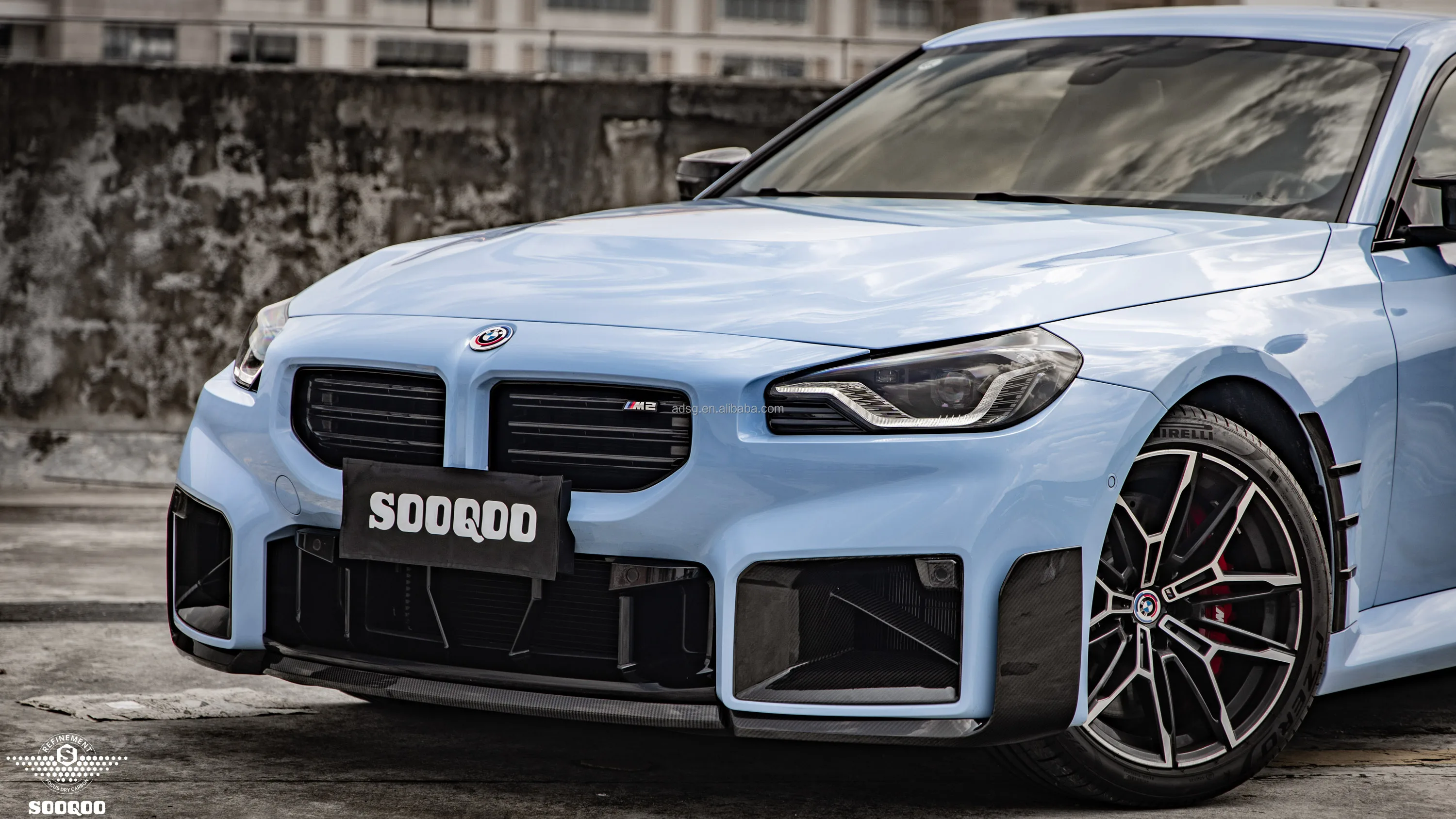 Dry Carbon Fiber Front Lip for BMW M2 G87 - Dongsai