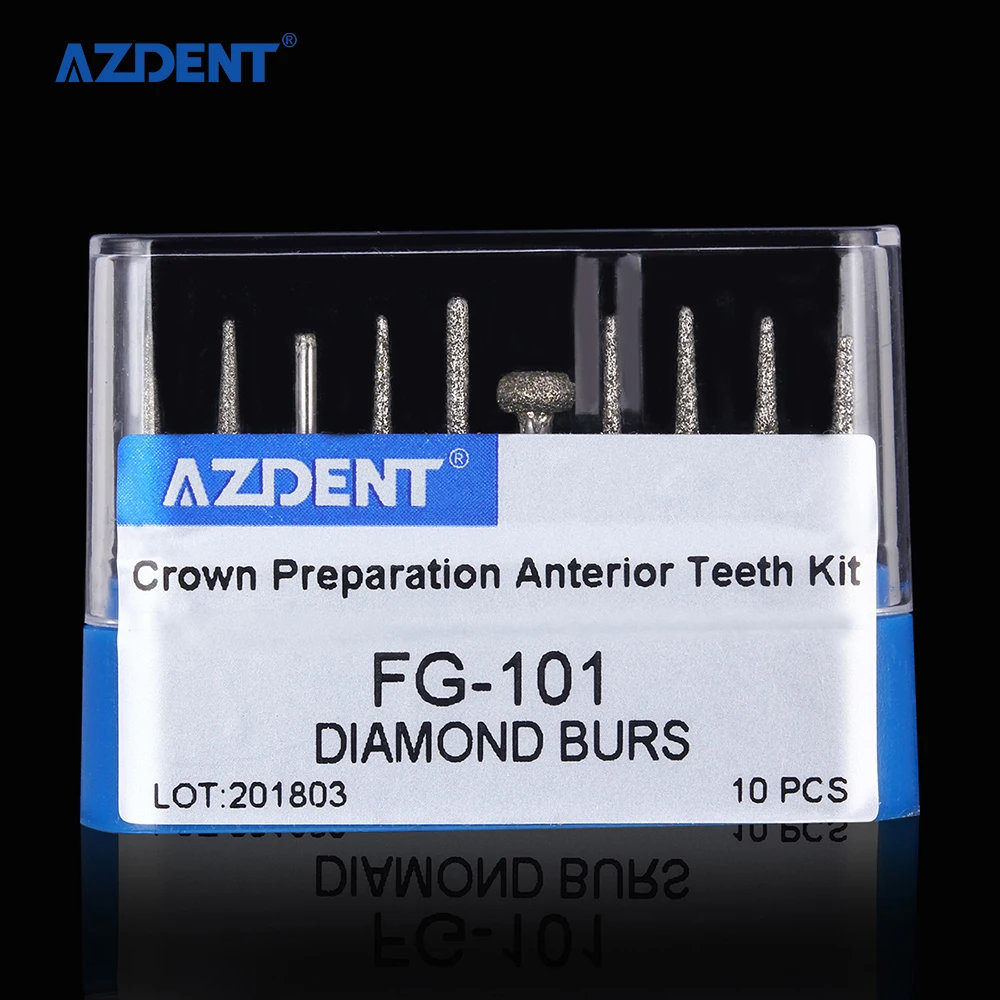 High Speed Dental Burs FG101 Dental Diamond Burs by Azdent