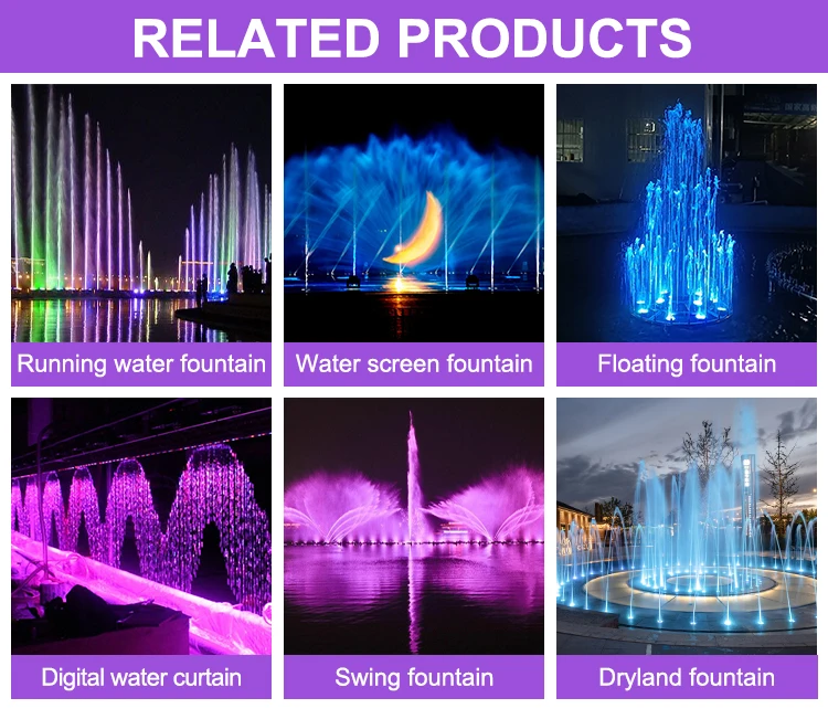 The Latest Variable Speed Programmable Water Fountain Music Water ...