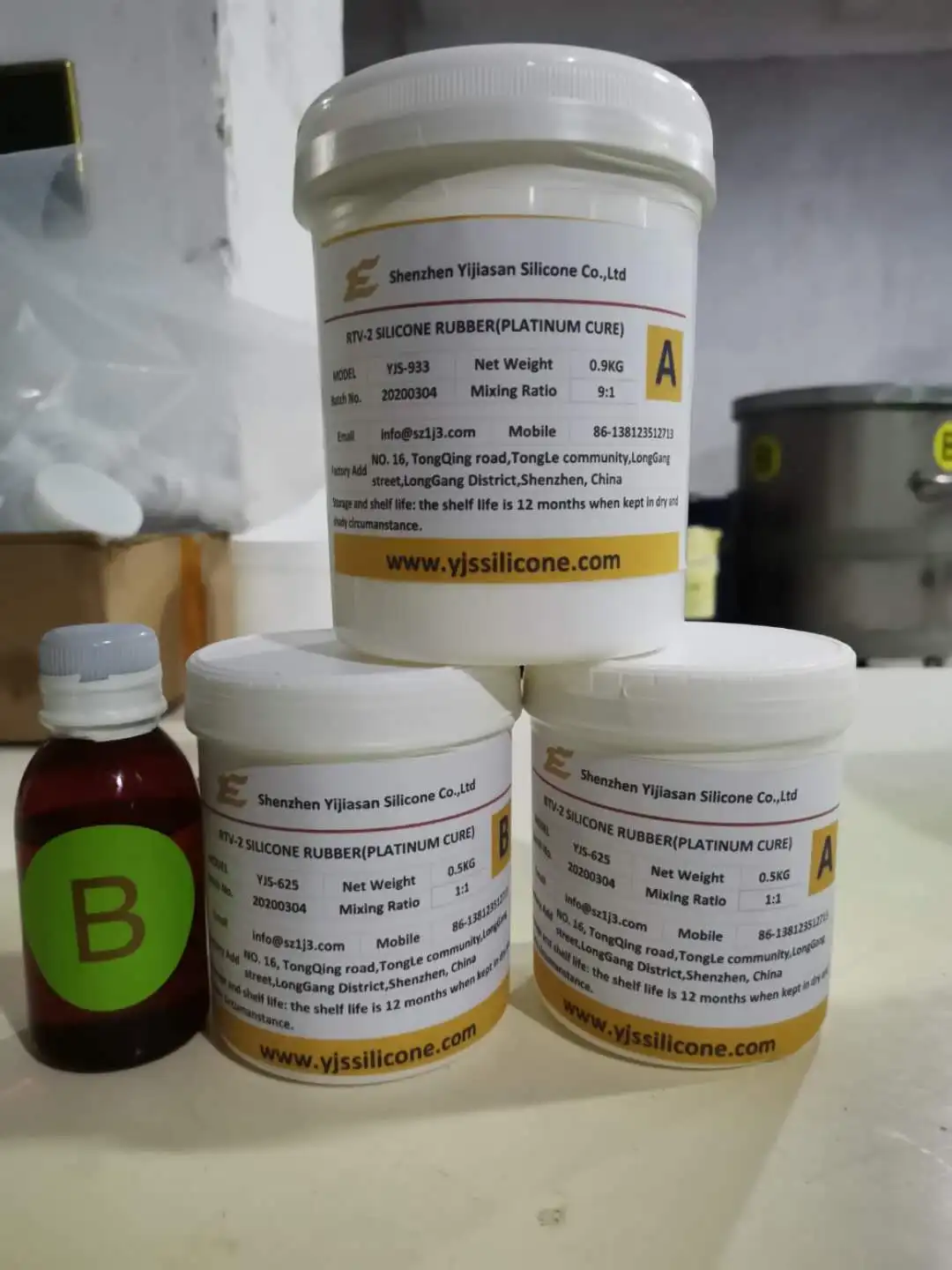 Two Component Addition Cure Liquid Silicone Rubber For Prosthetics Arms ...