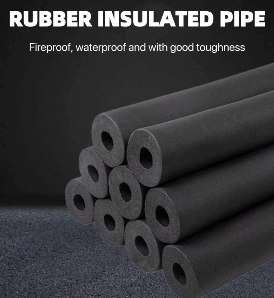 Factory foam rubber tube Black waterproof, natural fireproof and ...