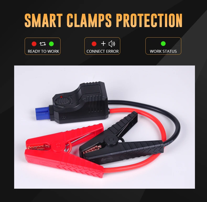 1200a 12v Lithium Multi-function Emergency Portable Vehicle Car Battery ...