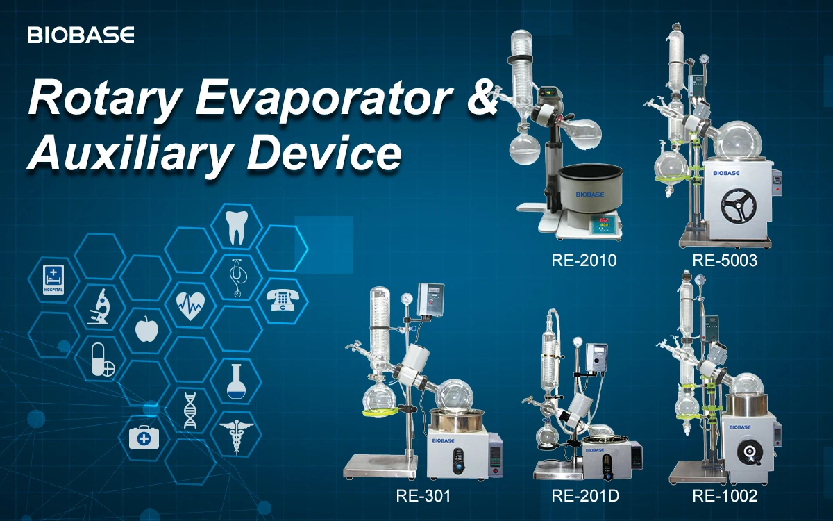 Biobase China Laboratory Rotary Evaporator Distiller Rotary Evaporation ...