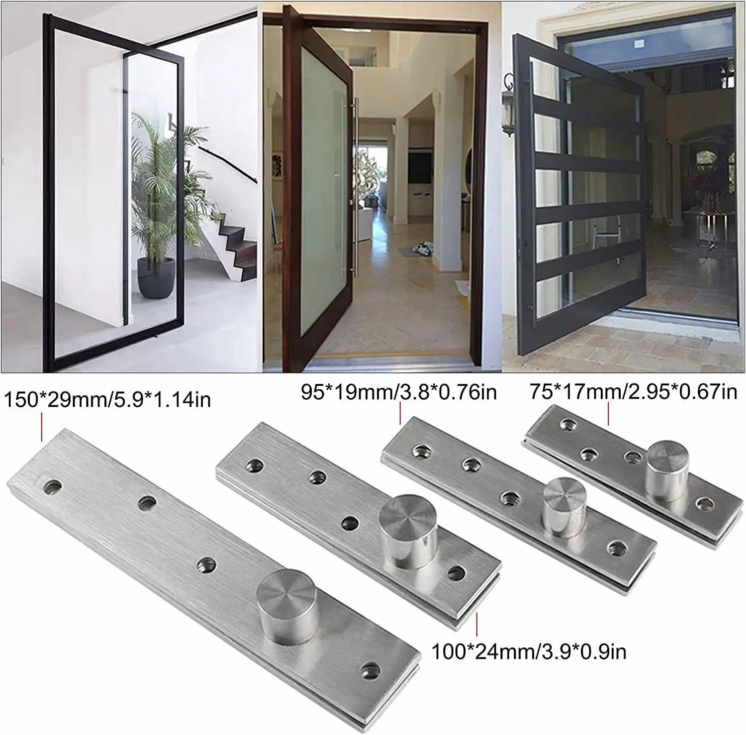 Alibaba.com: 2.95 Inch x 0.67 Inch, 270° rotation, stainless steel door ...