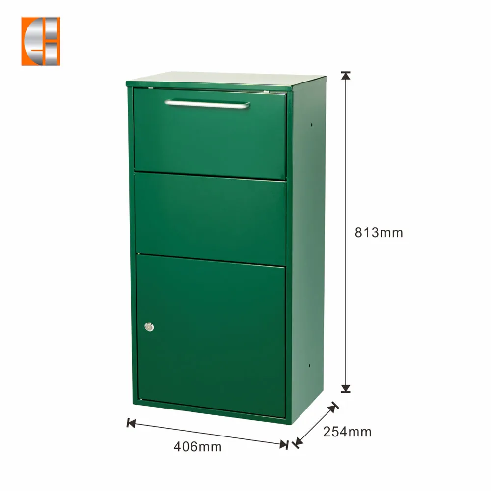 Free Standing Package Parcel Box Parcel Drop Box Safety Drop Box - Buy ...