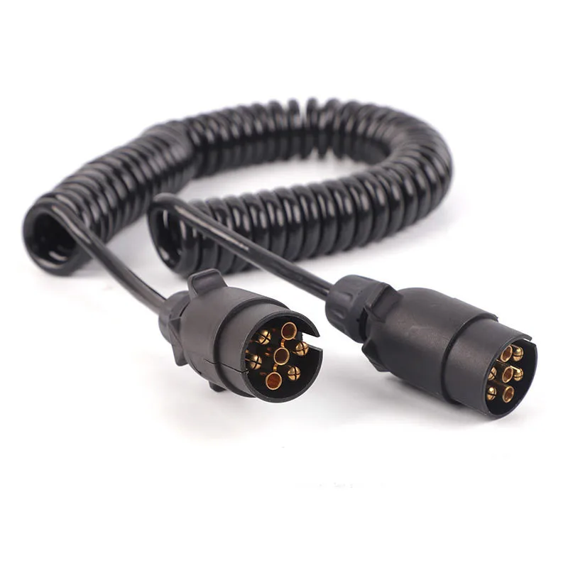 High Quality 7-Core Spiral Coiled Wire Cable Stranded Electrical ...