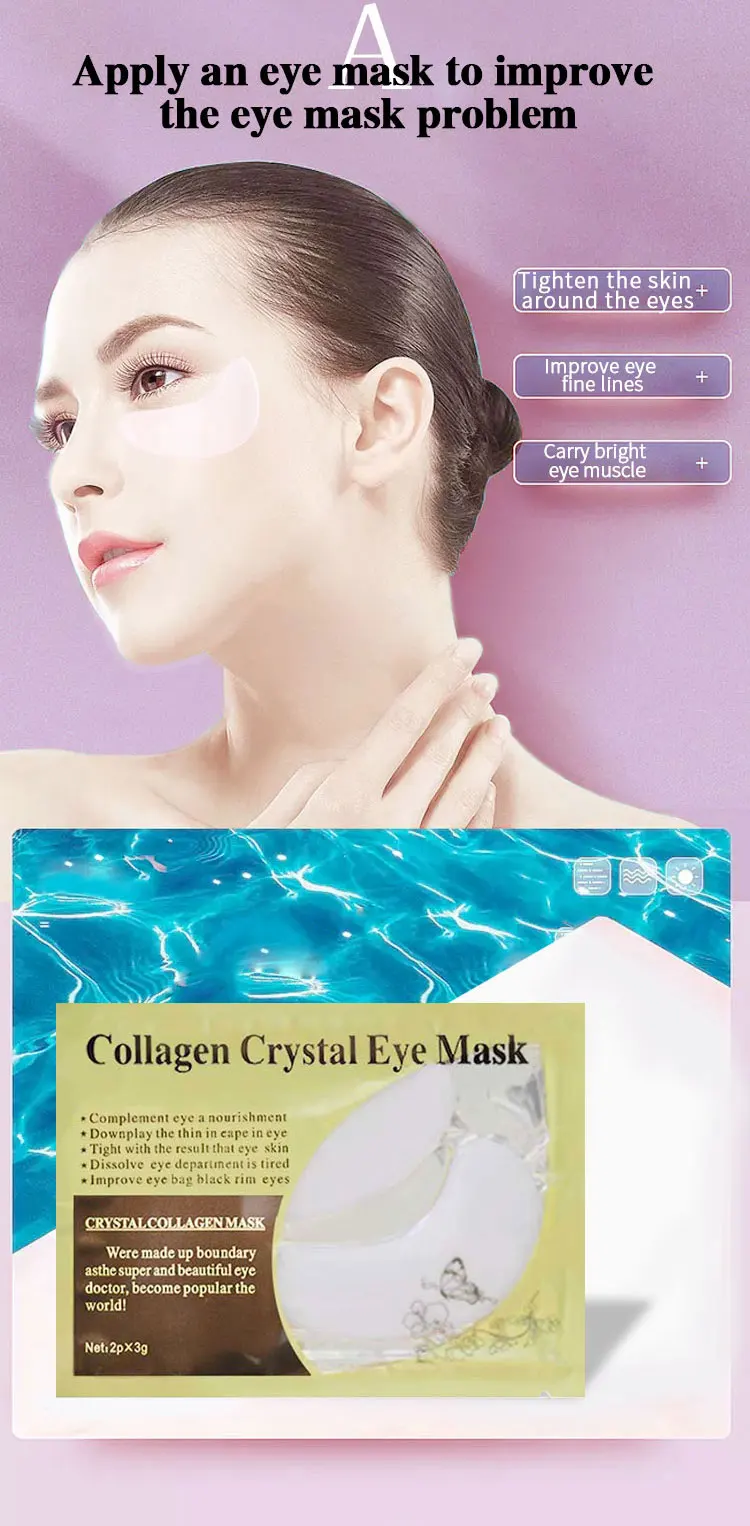 Skin Care Product Gold Collagen Crystal Smooth And Tight Under Eye Gel ...