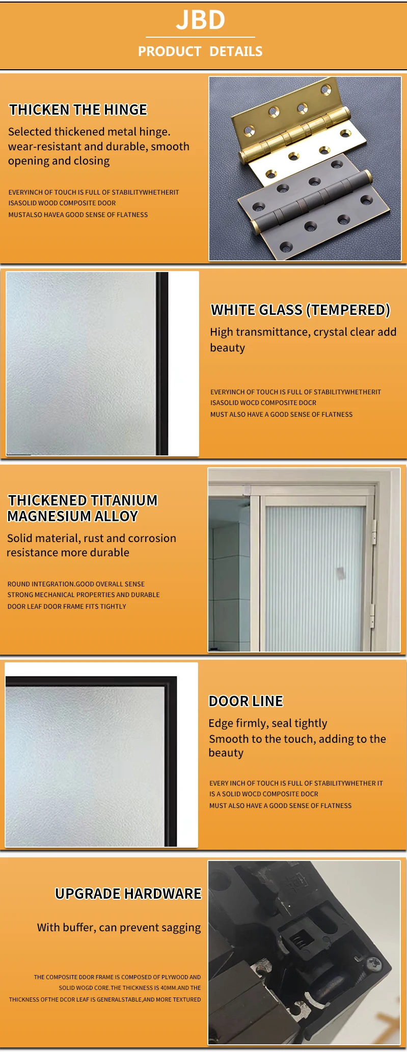 Fashion 2024 Aluminium Frame Interior Exterior Tempered Glass Casement ...