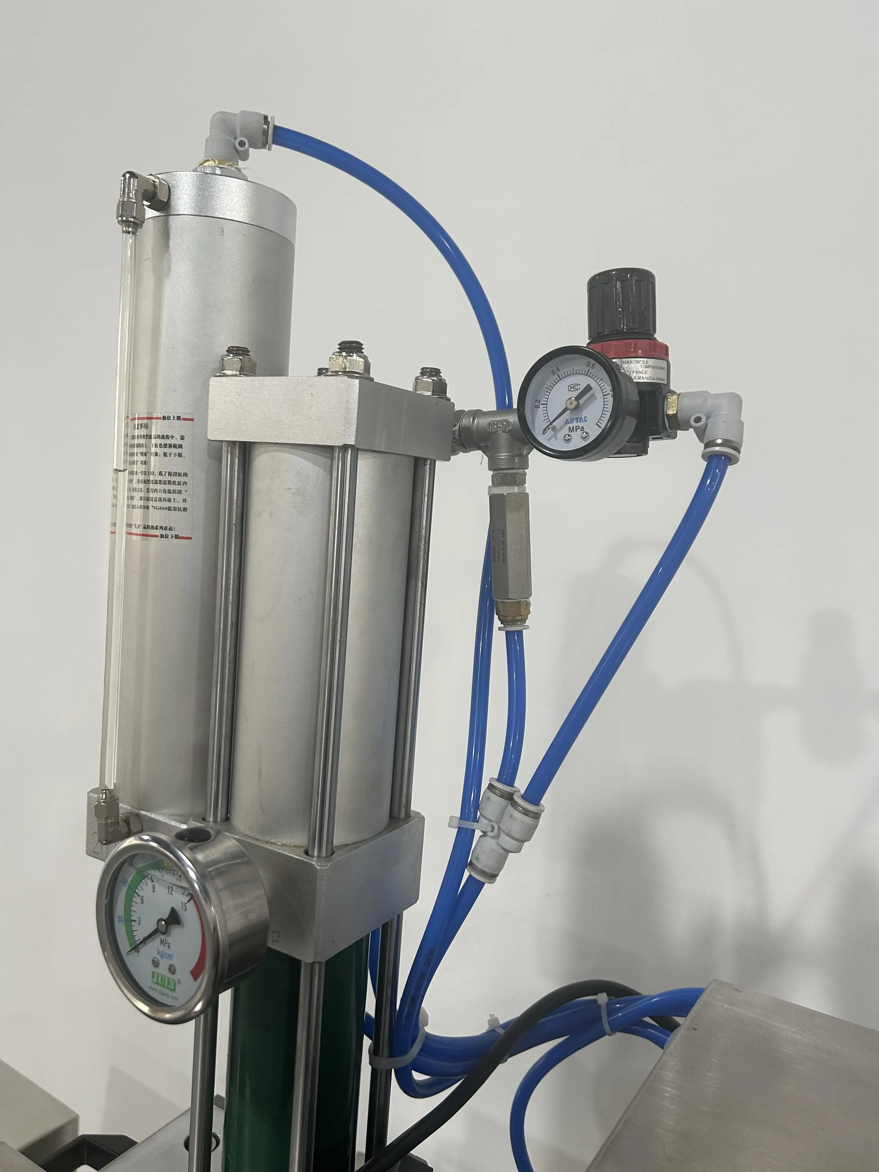 Lab Type Tabletop Powder Compacting Hydraulic Press Machine