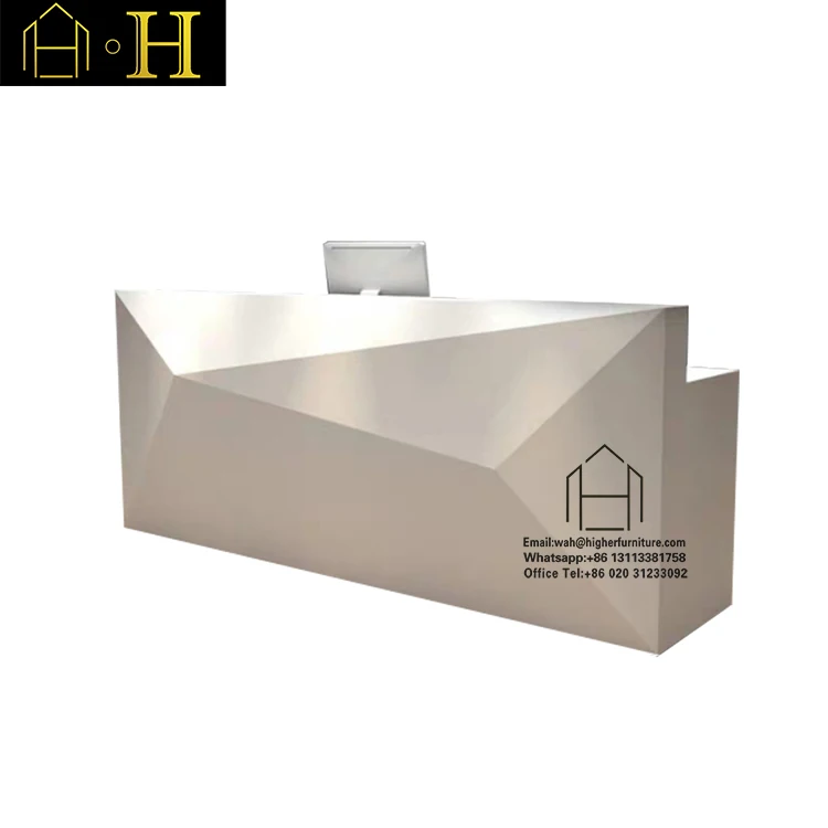 Customized Reception Table - Simple Shop Counter Design