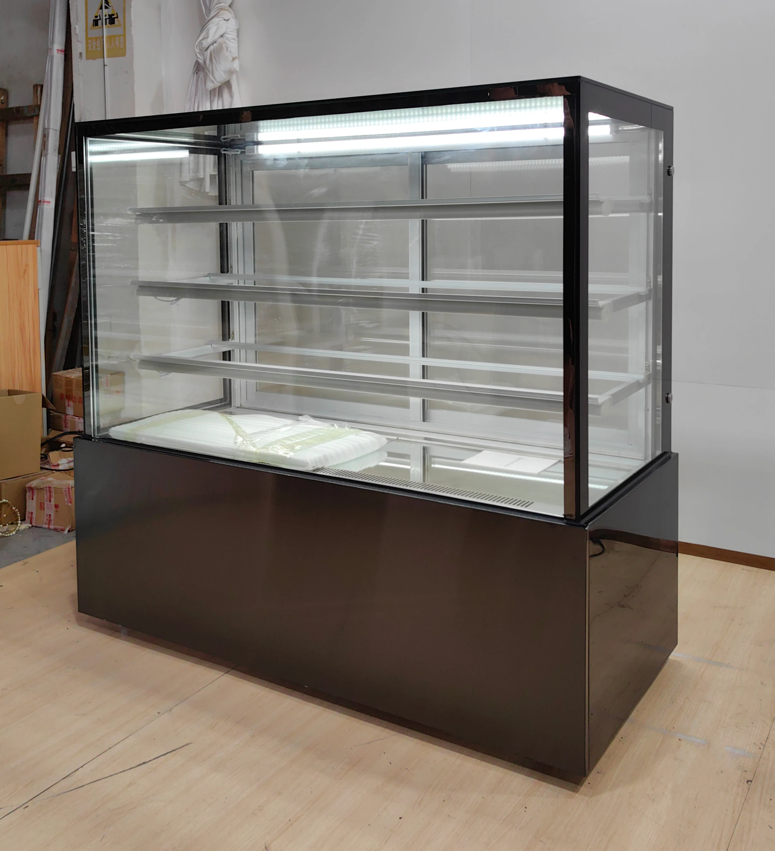5 Layers Cake Display Chiller,Dessert Display Showcase Cake ...