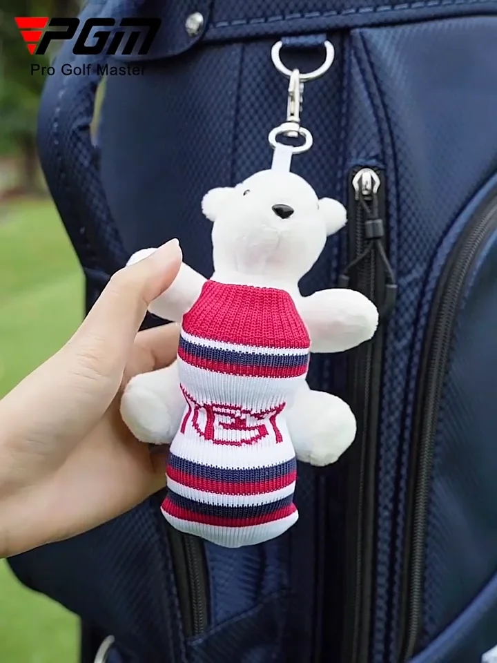 Pgm Qj004 Golf Bag Ball Clip Hold Two Balls Mini Pendant Small And Lightweight Ball Cover - Buy ...