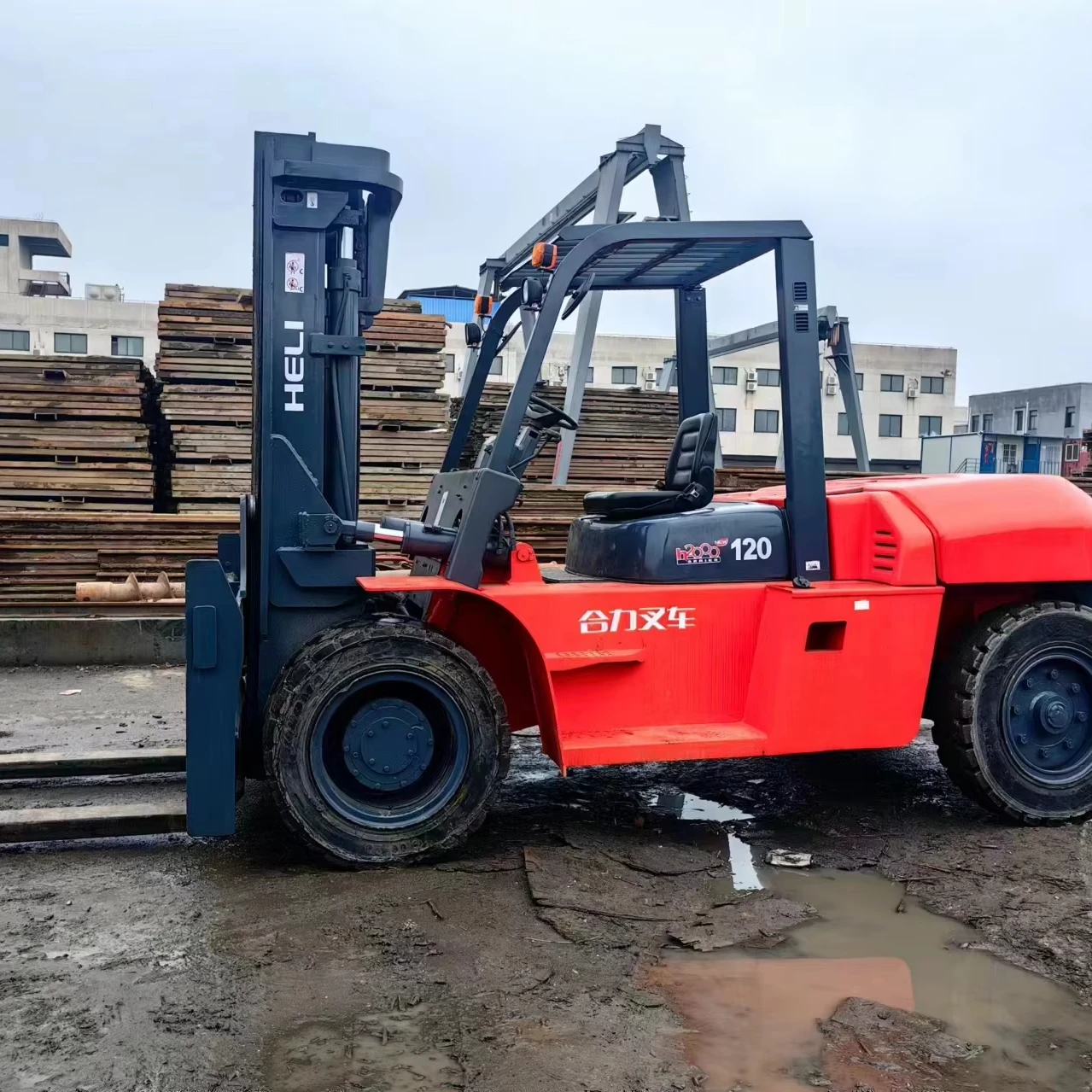 Heli FD100 10-Ton Diesel Forklift Used Condition with Core Components ...