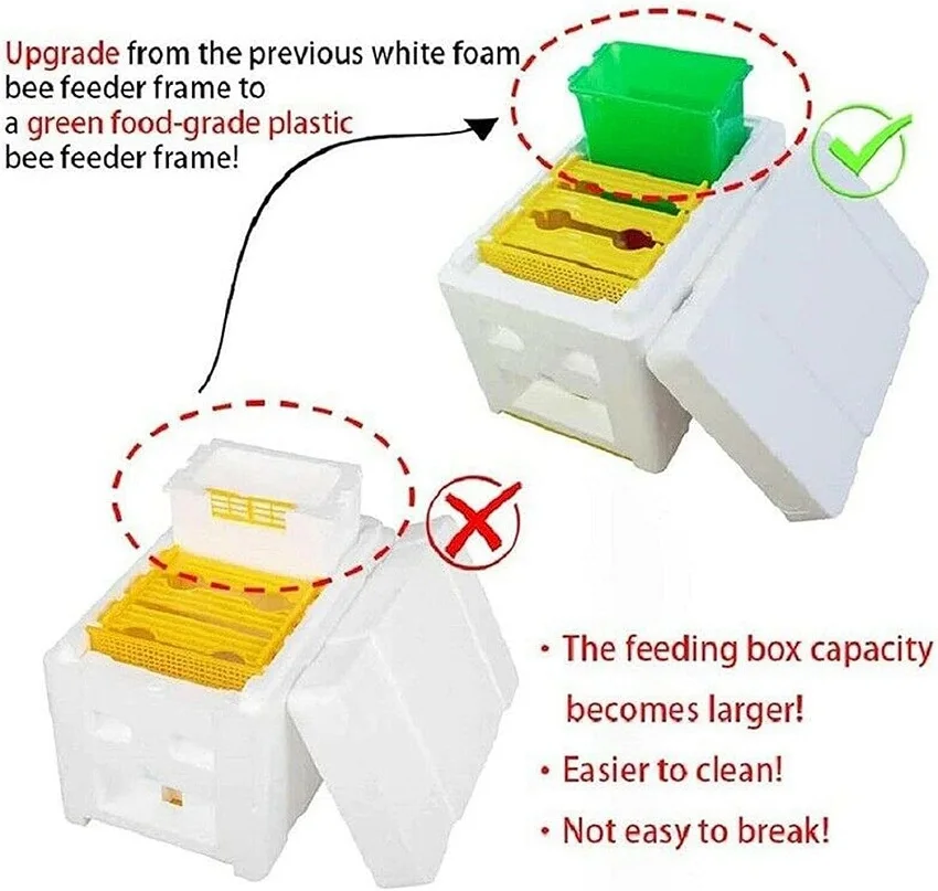 Mini Mating Bee Box - EPS Pollinator Box for Queen Rearing