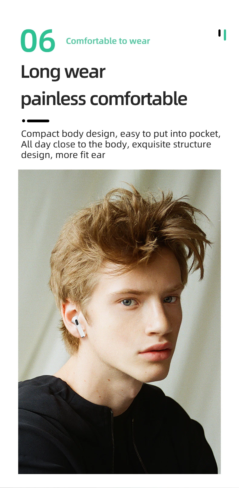 Pro 9 Wireless Earphone Outdoors Sports Earbuds Mini Tws Hifi Bt 5.0 ...