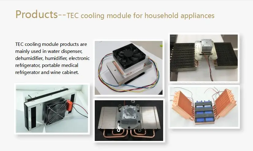 Thermoelectric Module Peltier Air Cooler With Heat Sink - Buy ...