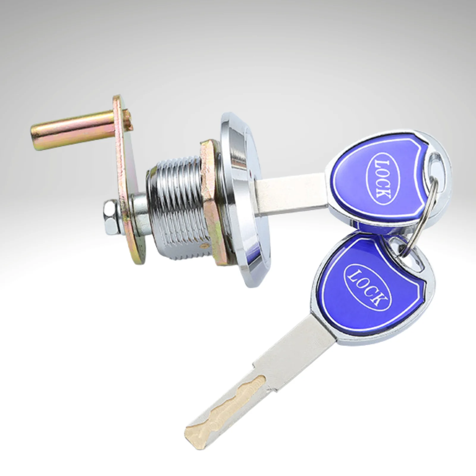 Security Hidden Metal Steel Cabinet Lock Cylinder Double Keyway Door ...