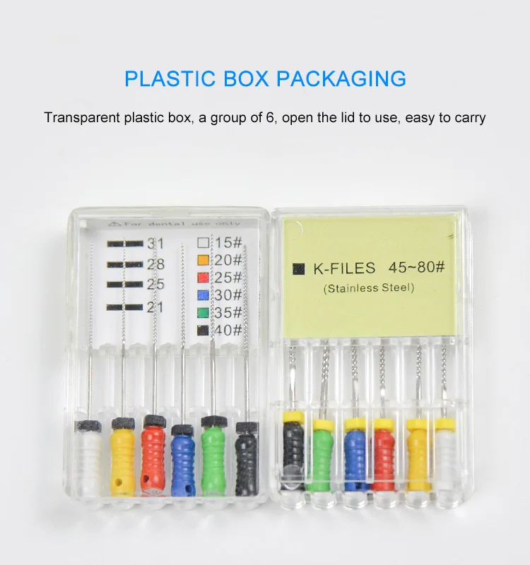 Dental File Rotary Endodontic Niti File Dental K Files Dental ...