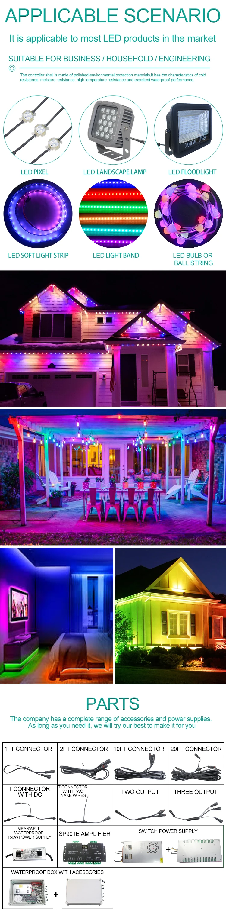 Pixel Led Controller Chasing Effect Program Ws2801 Pixel Dmx Control Led Kit Magic App ...