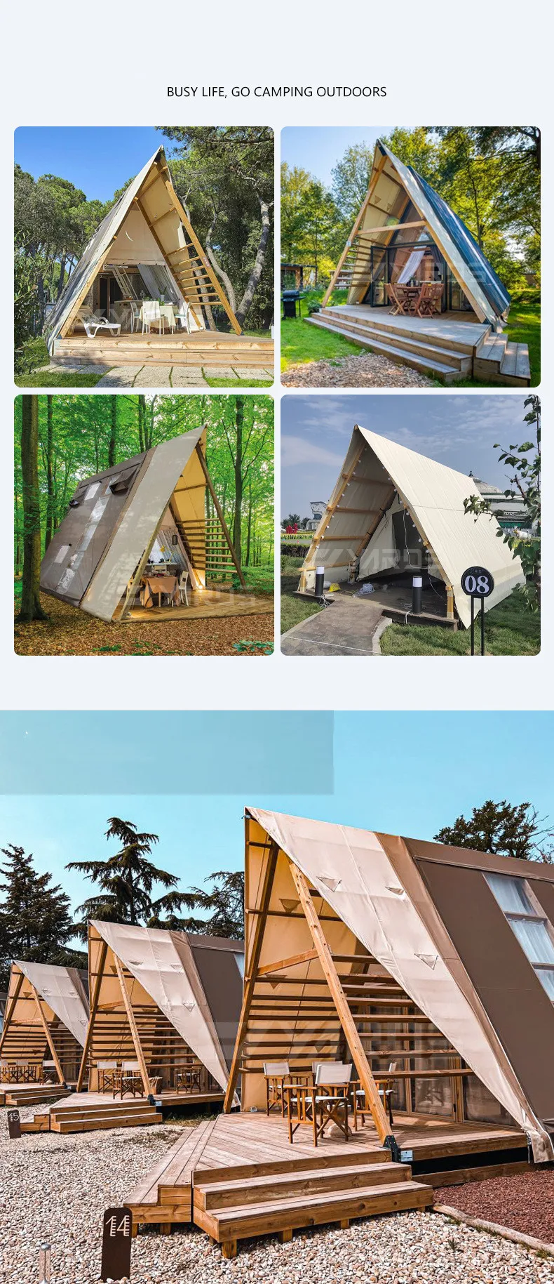 Outdoor Camping Tents - Durable, Luxurious, and Waterproof