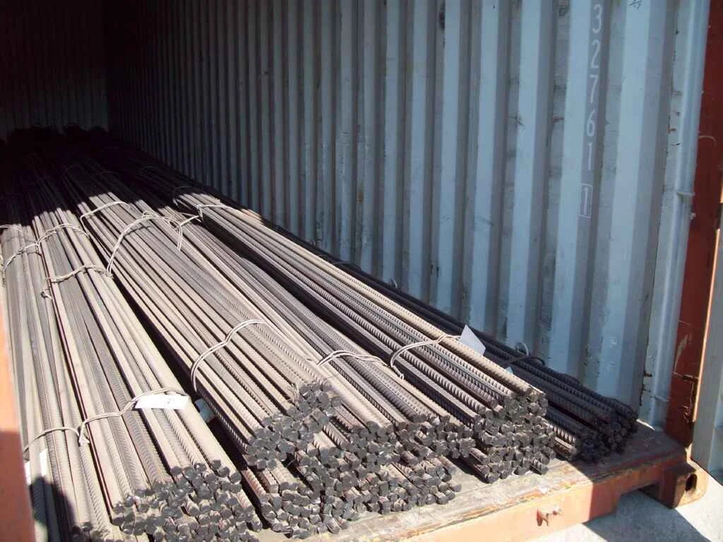 Iron Rebar / Deformed Steel Bar With Astm A615 Grade 60 For Engineering ...