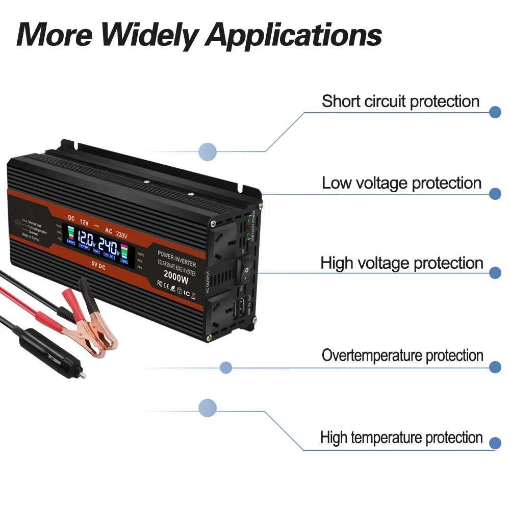 Best Portable Power Supply Intelligent 12v 230v 240v 800w 1000w 2000w ...