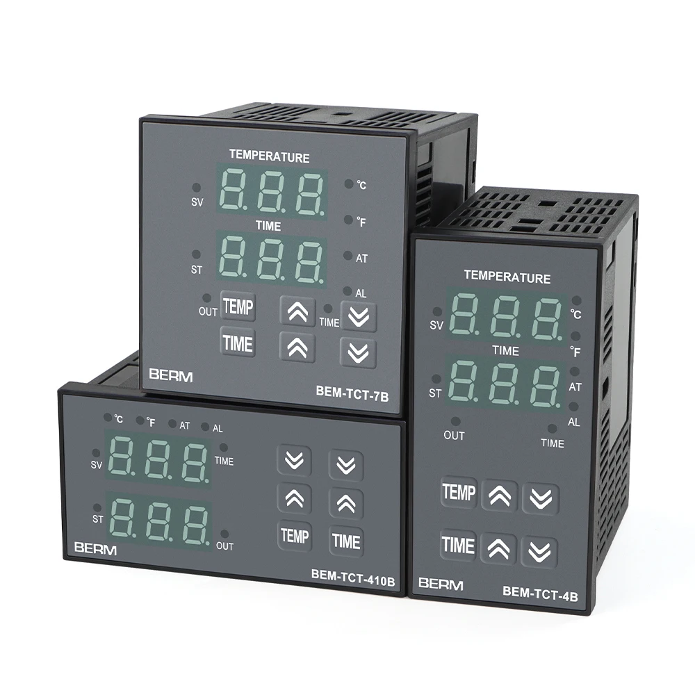 Temperature and time integrated controller digital display temperature ...
