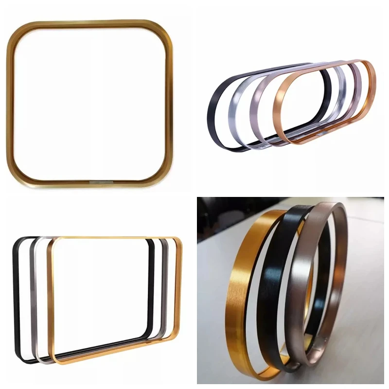 Color Anodizing Aluminium Photo Frame Extrusion Profile Set ...