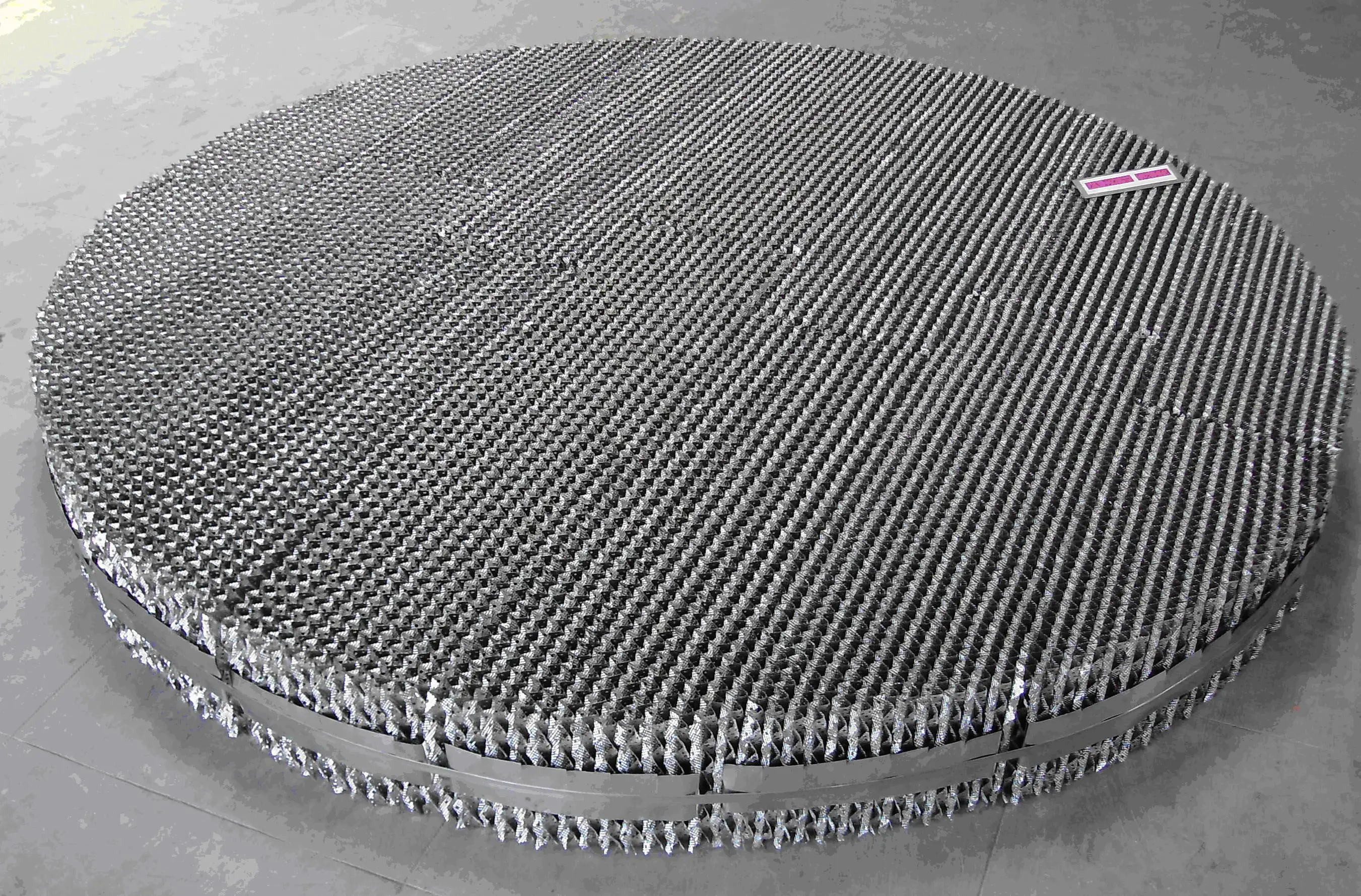 Metal Perforated Plate Corrugated Packing Structured Packing - Buy ...