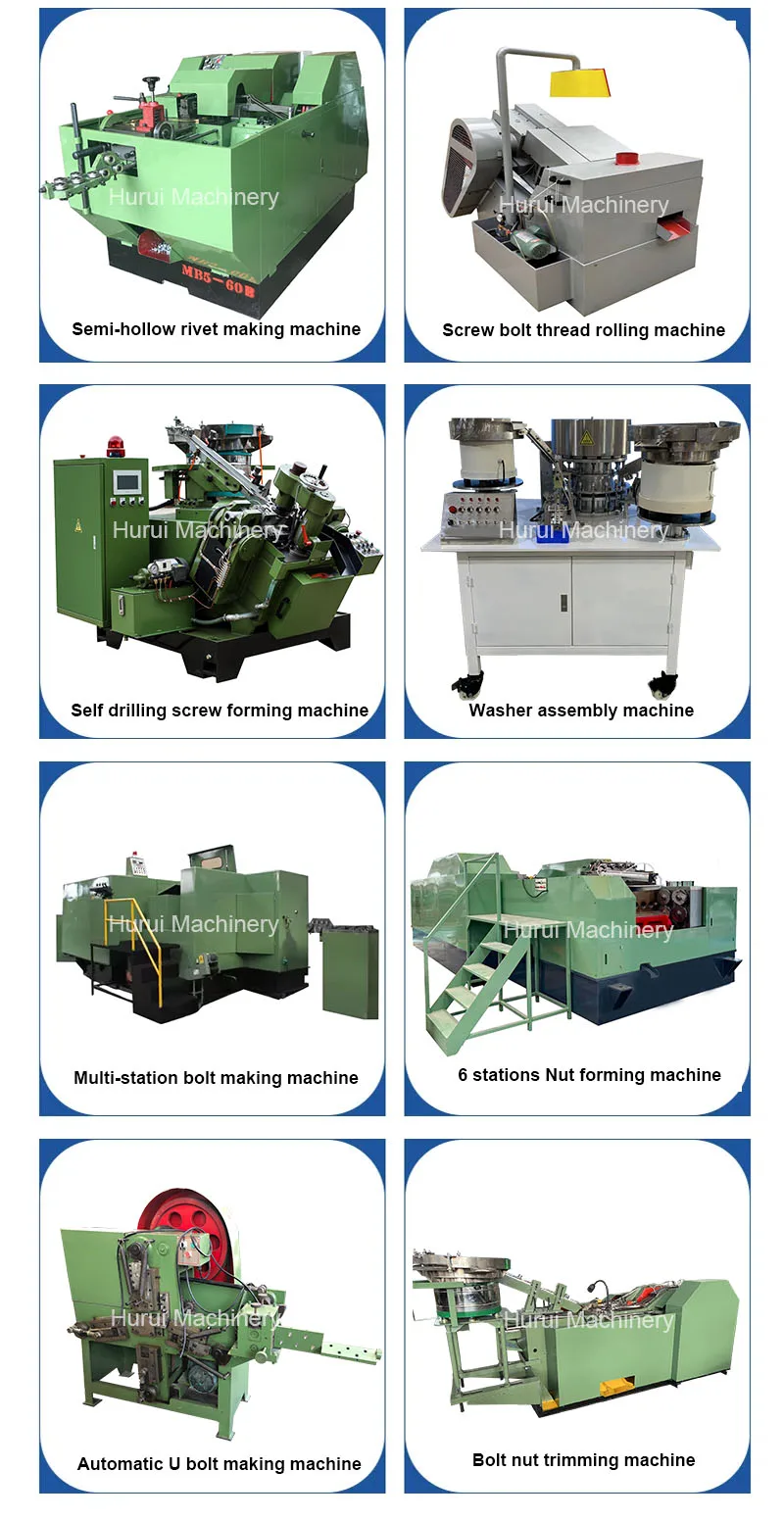 Multi Station Screw Making Production Line for Efficient Bolt and Nuts ...