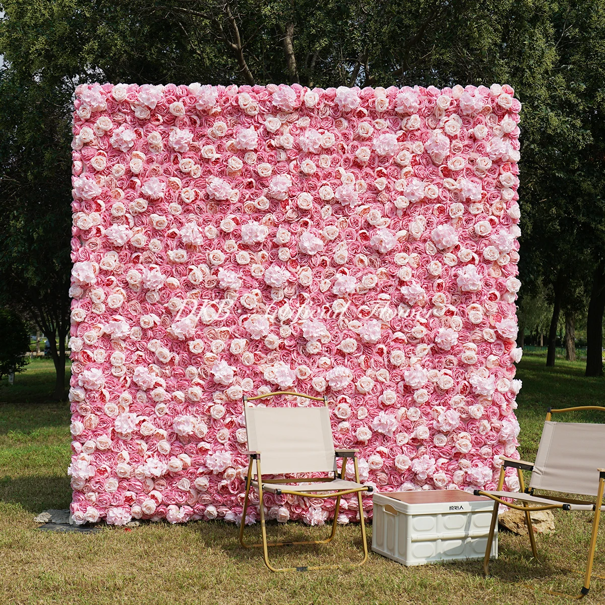 Professional 8x8ft Dkb Flower Centerpiece Cloth Back Flower Backdrop ...