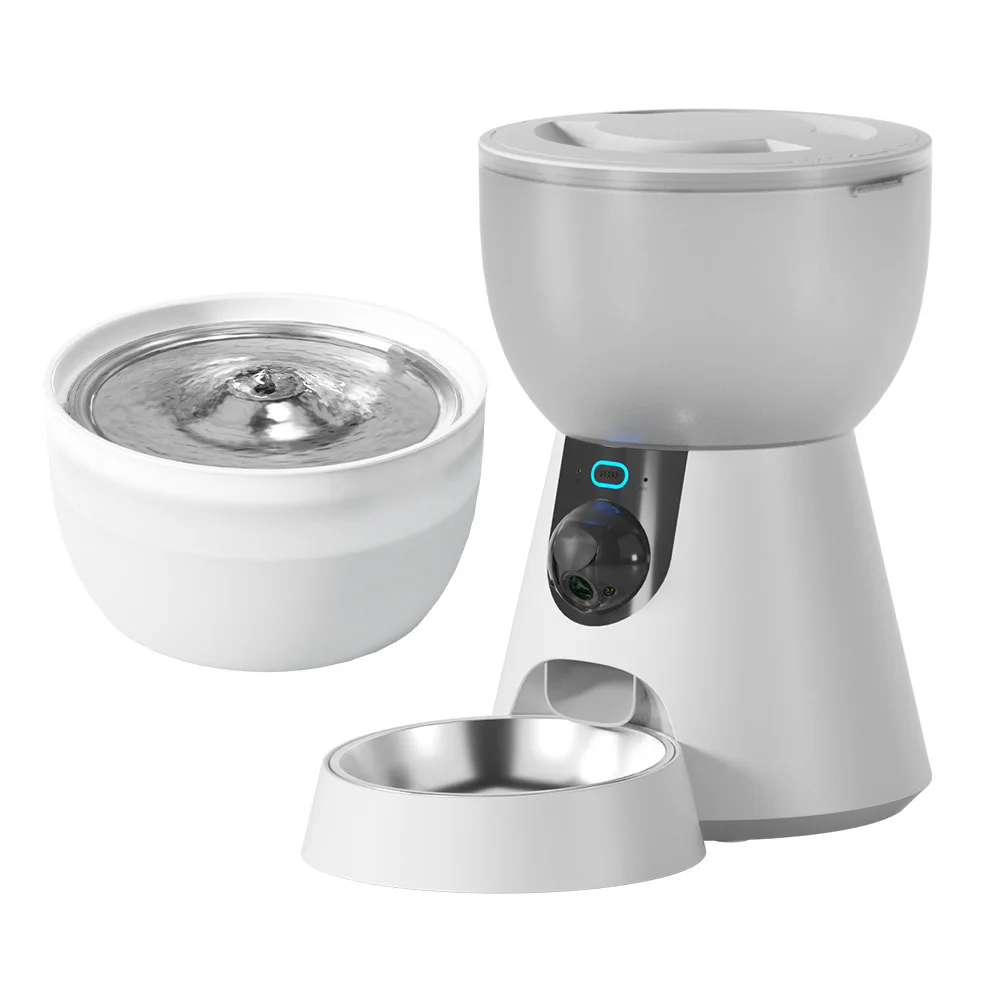 OEM Automatic Smart Pet Feeder Durable Stainless & Plastic Food ...