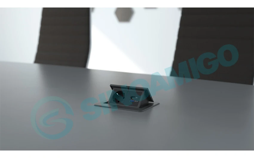 Universal Counter Table Top Electrical Socket Pop Up Outlet For Kitchen ...