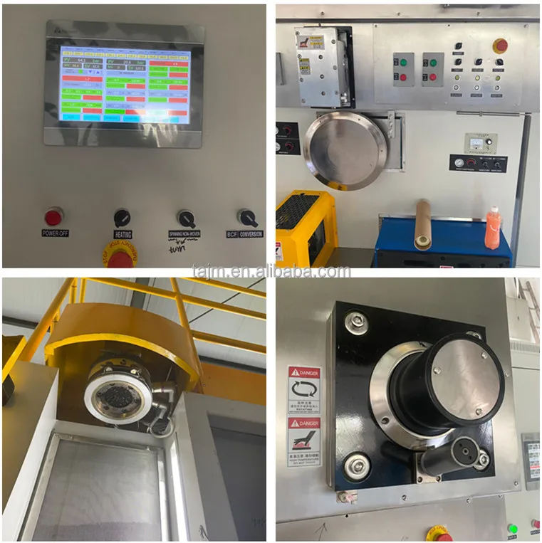 Lab Scale BCF POY FDY Spinning Test Machine for Non Woven Fabric Pilot ...