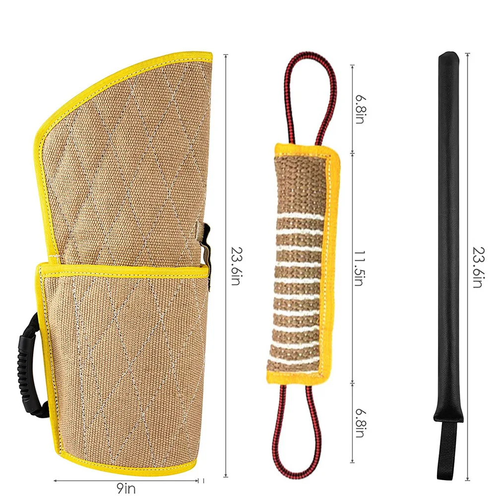 Pet Dog Training Protection Sleeve Dog Protection Bumper Police Dog ...