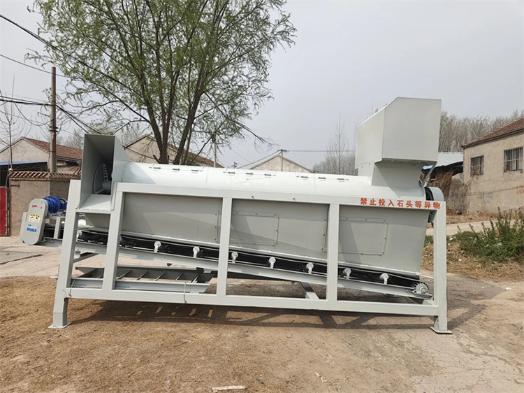 Waste Mushroom Substrate Bag Removing Stripping Machine Mushroom ...