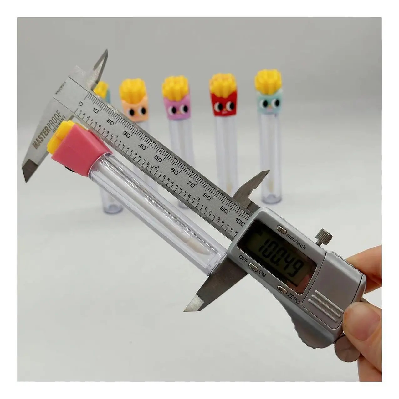 Tube Flip Top Rose Shaped Lip Gloss Rose Lip Gloss With Wand And Double ...