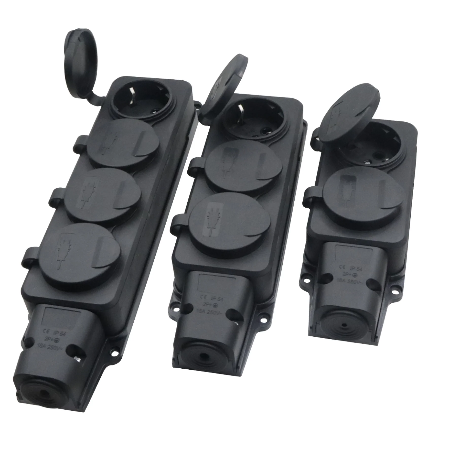 Factory Adapter Socket Outdoor Power Electrical Extension Board 3 AC ...