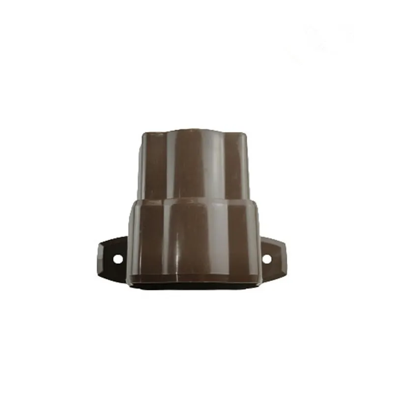 Brown Color Pipe Connector For Pvc Gutter System - Buy Vinyl Gutter pvc ...