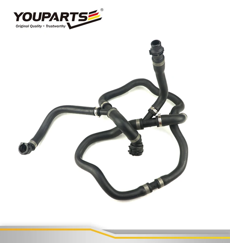 Youparts Engine Coolant Radiator Return Cooling System Water Rubber ...