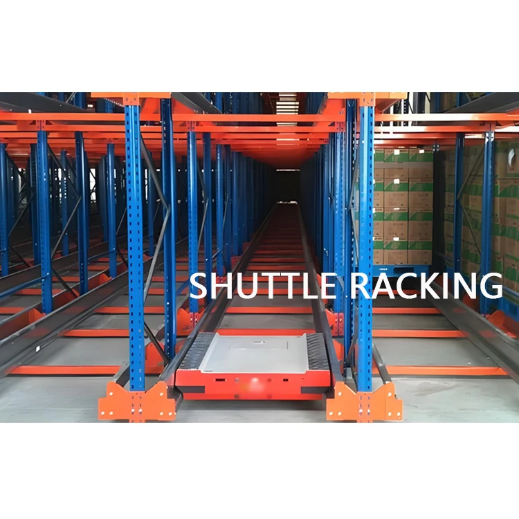 Stacking Racks and Shelves High-Density Pallet Shuttle Racking Price 4 ...