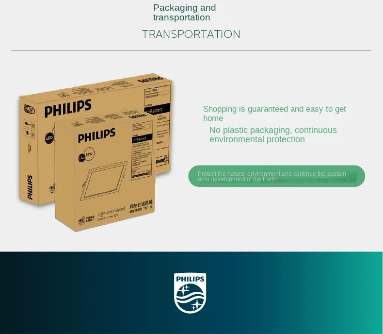 Philips Kitchen Lamp LED Flat Panel - 20000 Hours Lifespan