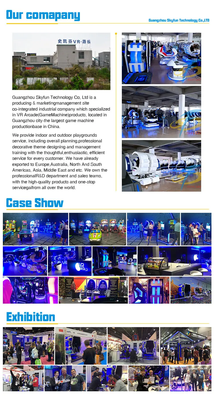 580 square Meters Professional VR Solution 9D VR Experience Hall for ...