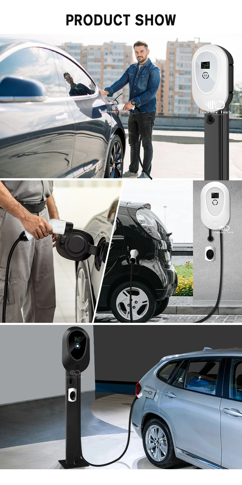 32a 22kw 11kw 7kw Ac Ev Charger Type 2 Electric Car Ev Charging Station Wallbox Manufacturers ...