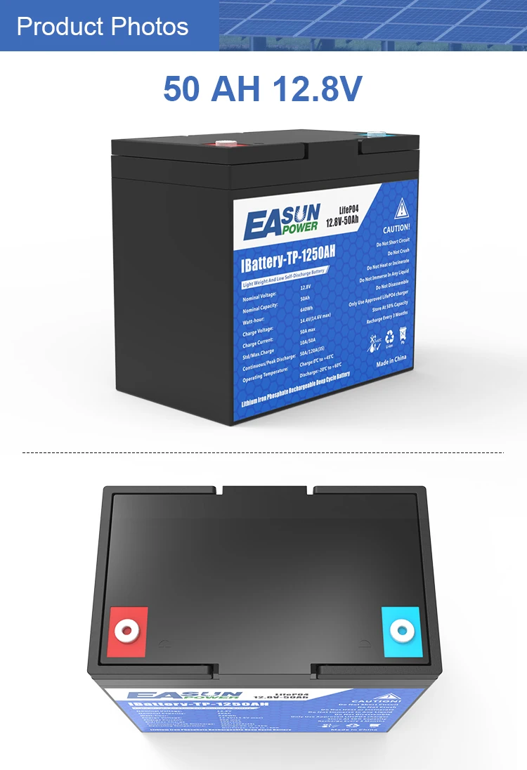 Easun Power 1200wh 1280wh 12v 24v 48v 50ah Lithium Ion Battery Pack For ...