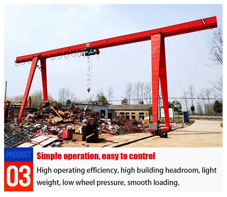 Youqi Mh Type Inside Warehouse Electric Hoist Single Girder Lifting ...
